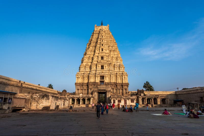 Stunning View at Sree Virupaksha Temple, Hampi, Karnataka, India ... Stunning View at Sree Virupaksha Temple, Hampi, Karnataka, India ...