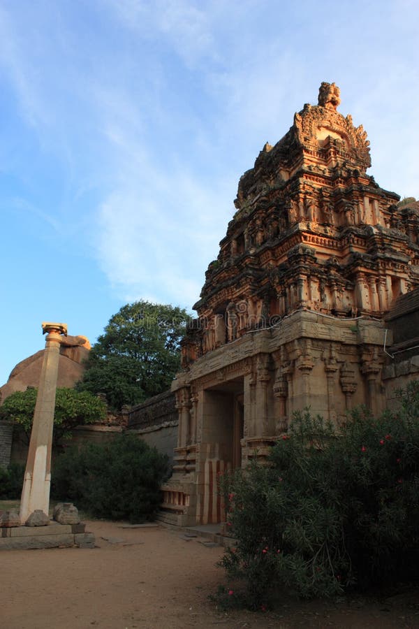 Hampi stock image. Image of ruin, hampi, architecture - 34218881