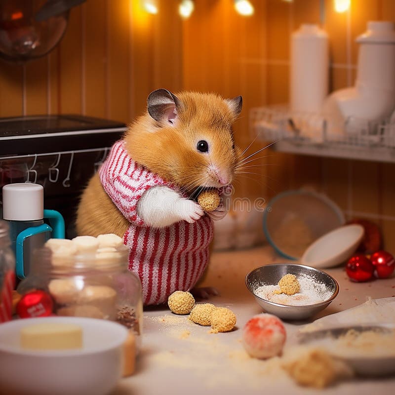 Cooking Hamster Stock Illustrations – 129 Cooking Hamster Stock ...