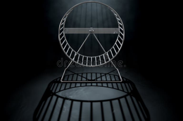 Hamster Wheel Empty stock image. Image of rotate, hamster - 74340253