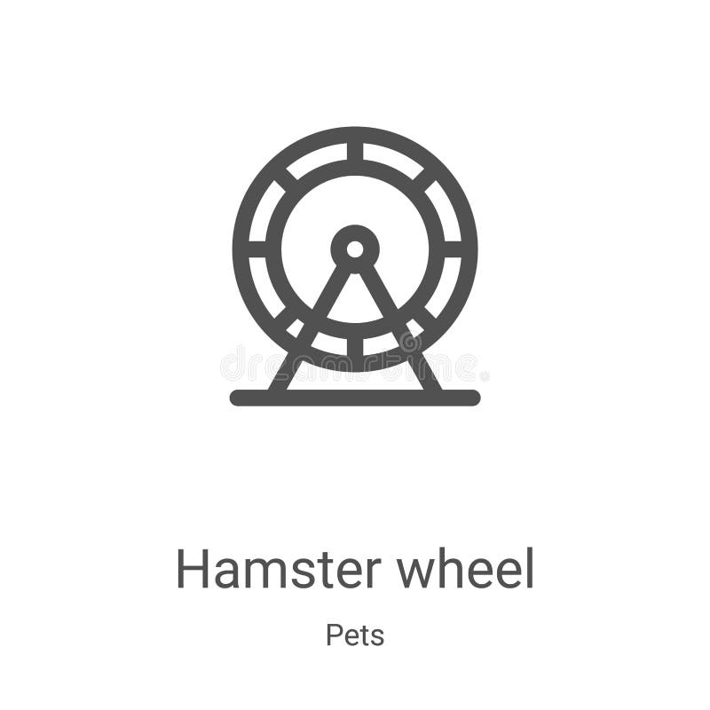 Hamster Wheel Outline Stock Illustrations – 369 Hamster Wheel Outline ...