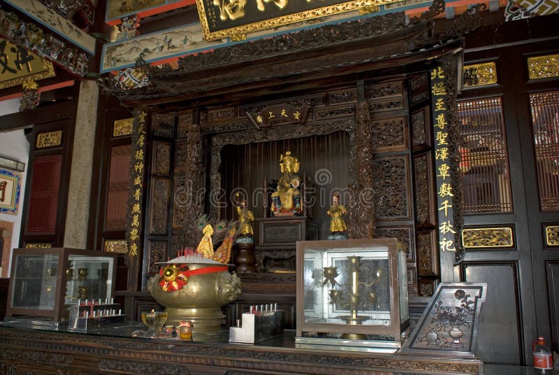 Han Jiang Teochew temple stock image. Image of incense - 38830269