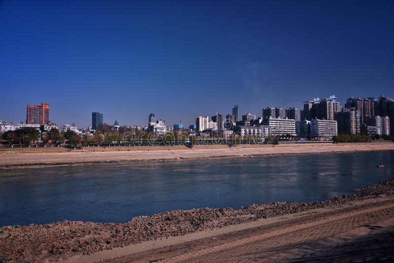 Han River Flows through the Wuhan City Editorial Stock Image - Image of ...