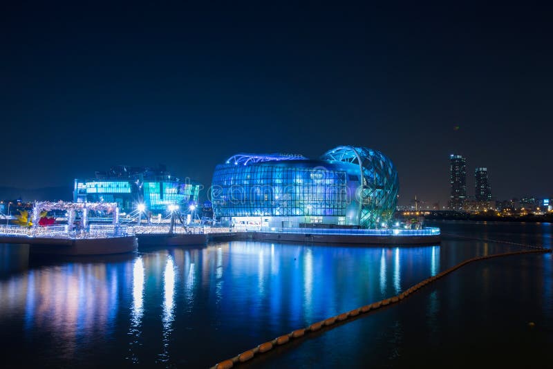 Han River, Seul, Corea Del Sur Fotografía editorial - Imagen de acero ...