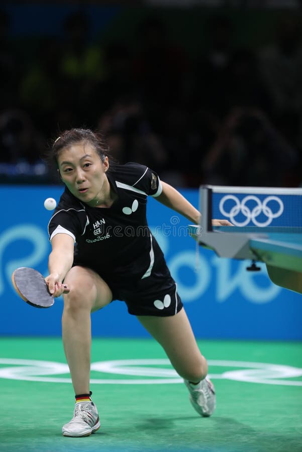 Han Yan at the Olympic Games in Rio 2016. Editorial Stock Image - Image ...