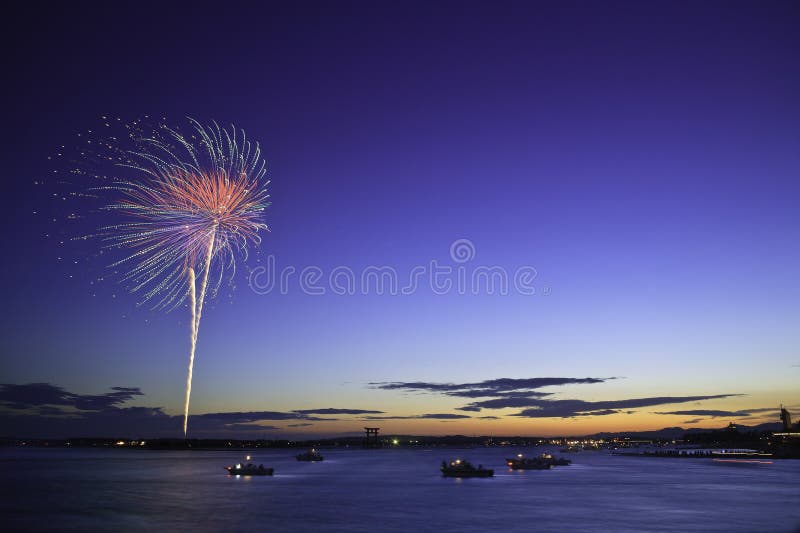 Hanabi -11 stock photo. Image of asia, scenes, japan - 25613156