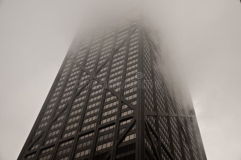 Hancock Building stock image. Image of skyline, city - 16033593