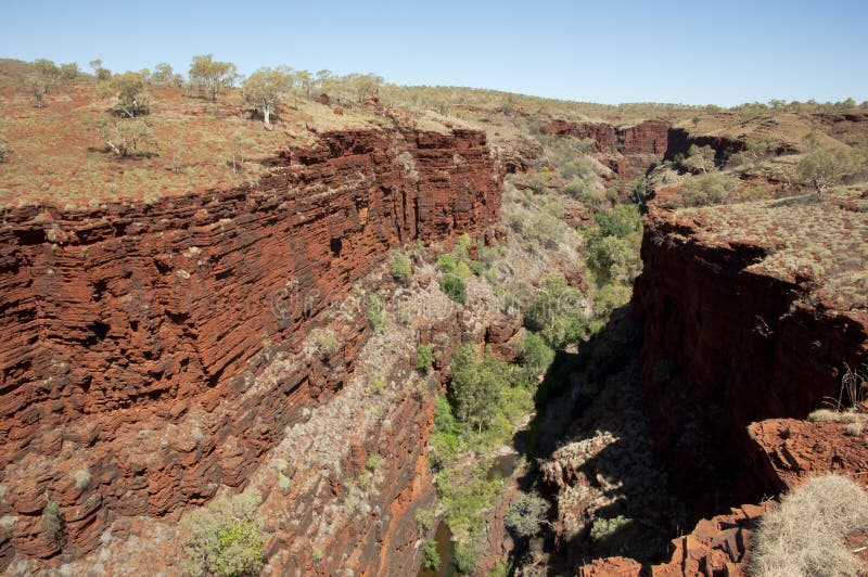 Hancock Gorge - Karijini National Park - Australia Stock Photo - Image ...