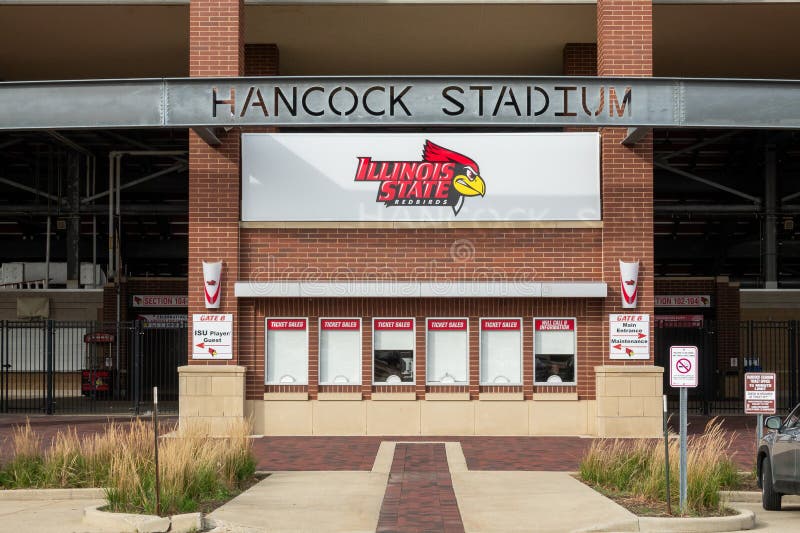Hancock Stadium on the Campus of Illinois State University Editorial ...