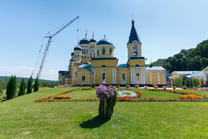HANCU CHURCH stock image. Image of grass, holy, hancu - 52389253