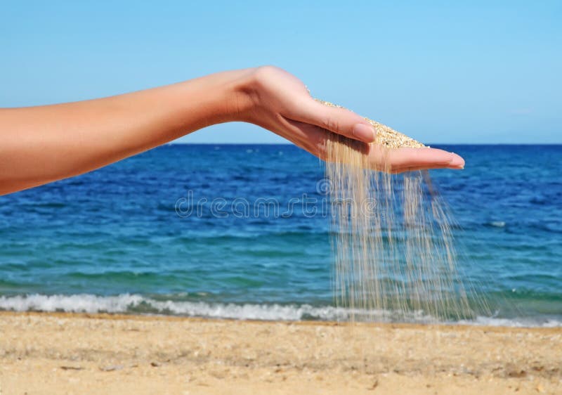Fine sand sieving stock photo. Image of fingernail, screen - 1238512