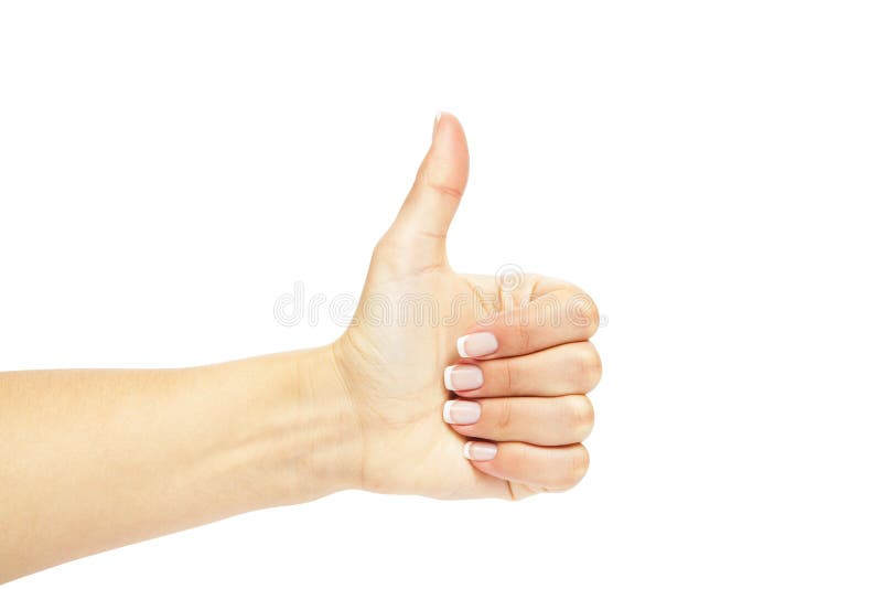 Hand doing thumbs up stock photo. Image of cartoon, design - 26349020
