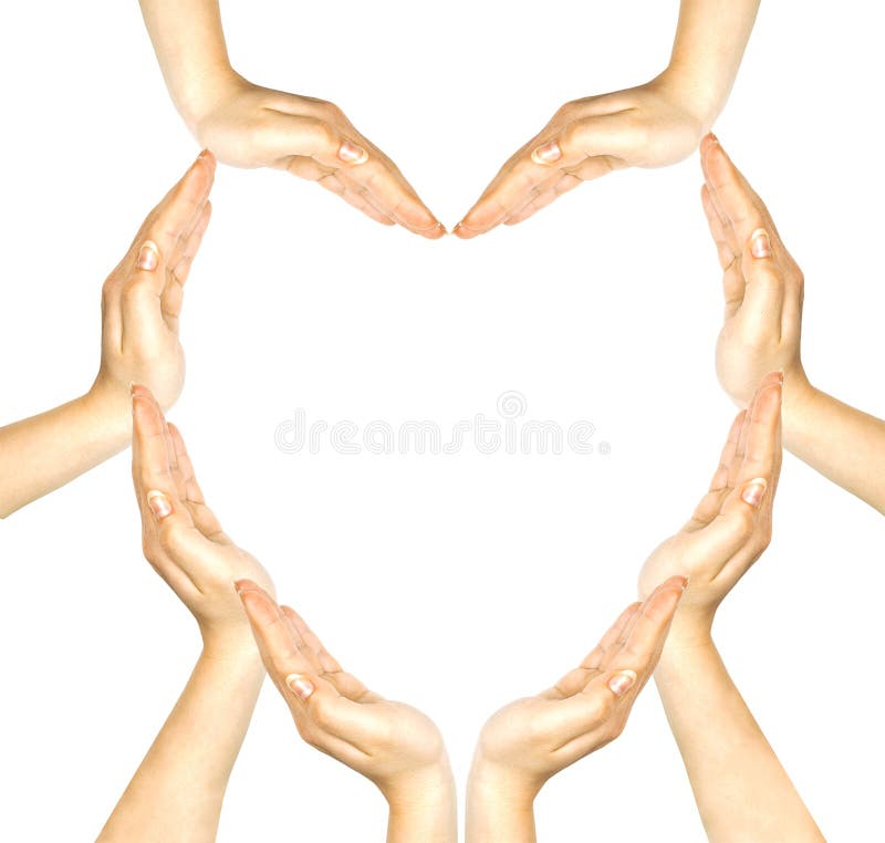 Hands make heart shape stock photo. Image of female, finger - 39003294