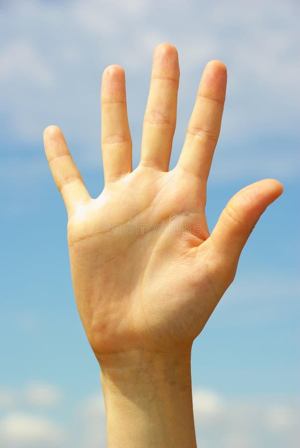 Happy hand stock image. Image of five, nails, fingers, human - 861277