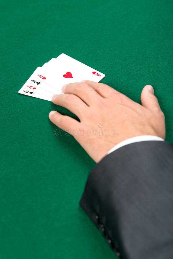 Four aces stock image. Image of deal, amusement, gamble - 2383047