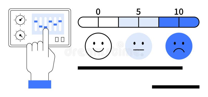 Indicating Satisfaction Levels Stock Illustrations – 126 Indicating ...