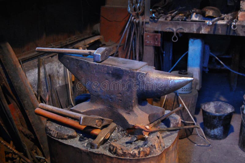 Hand anvil. hummers stock photo. Image of motion, glowing - 64328258