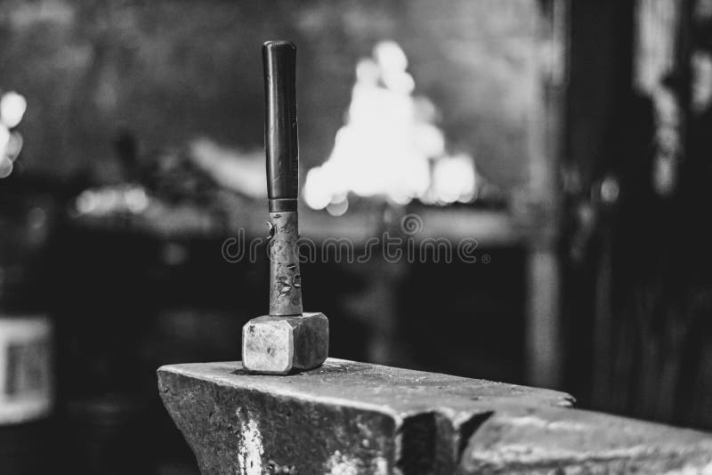 Forge man stock image. Image of forge, work, people, handicraft - 2694665