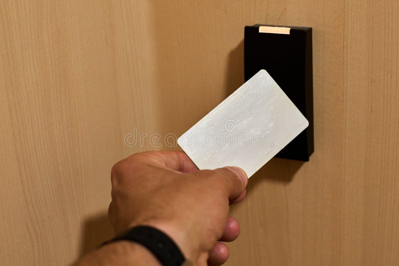 RFID Reader by Office Door, Employees only Access by RFID Key Card ...