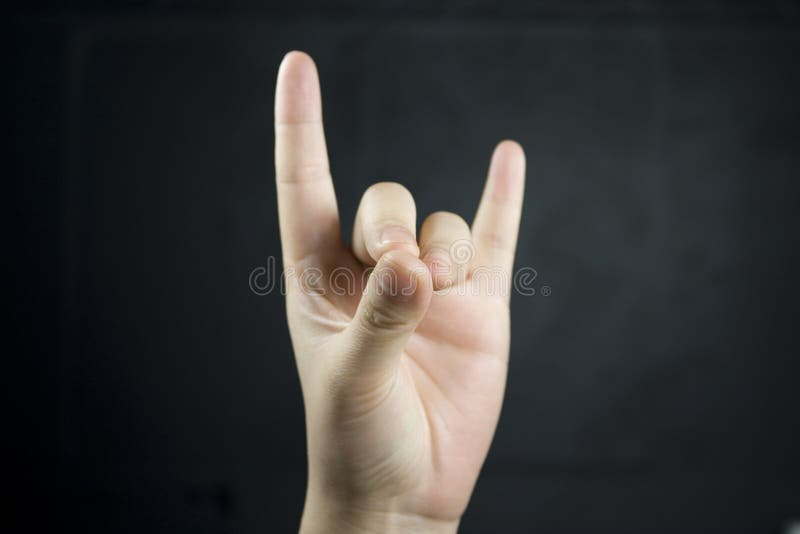 Hand assumed the posture stock photo. Image of battling - 4605430