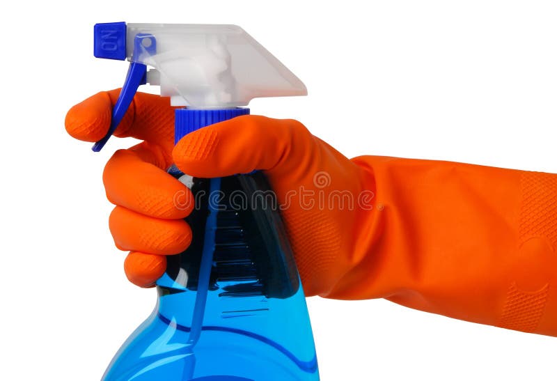 Hand with an atomizer stock photo. Image of prevention - 9092662
