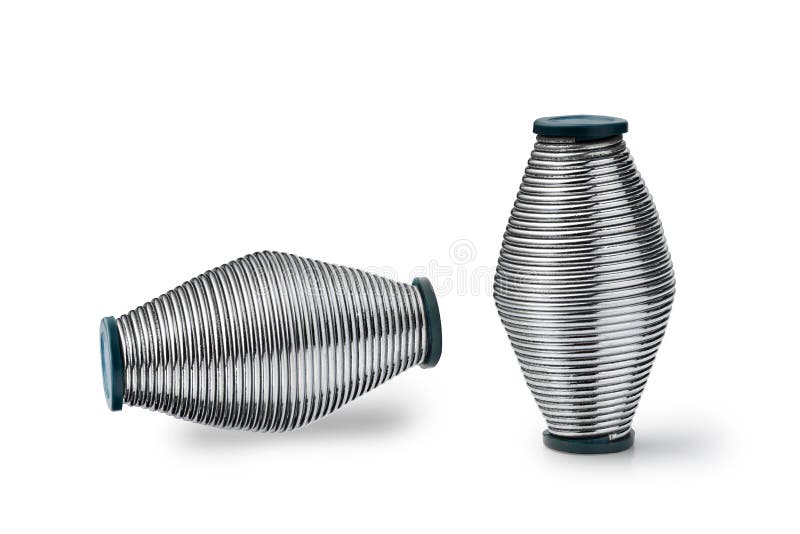 Hand Ball Spring a Spring for Exercising on a White Stock Photo - Image ...