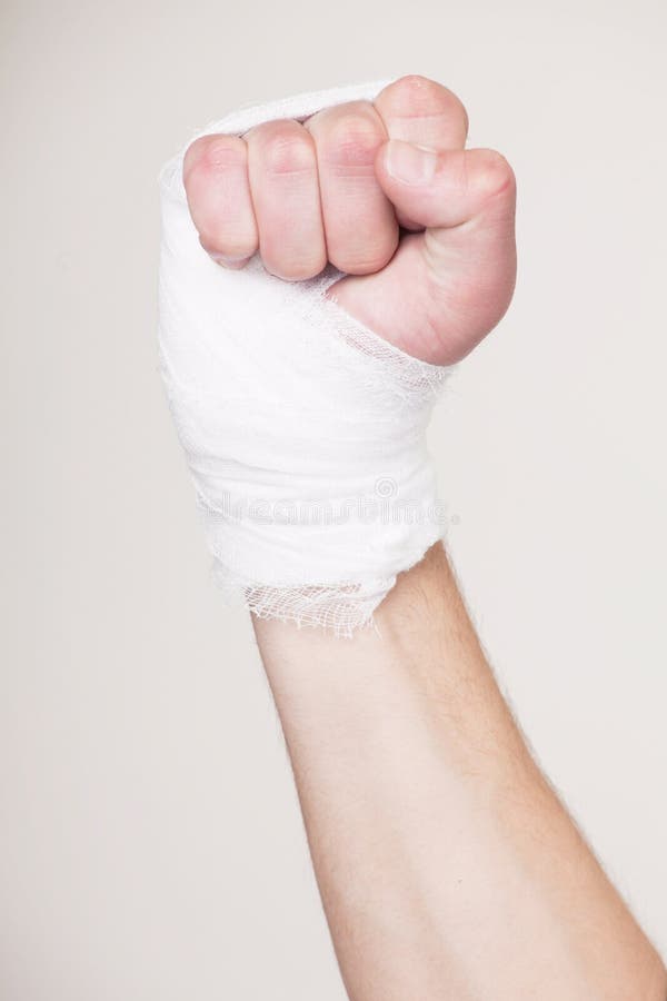 Hand Bandage stock image. Image of cure, hand, medicare - 22122101