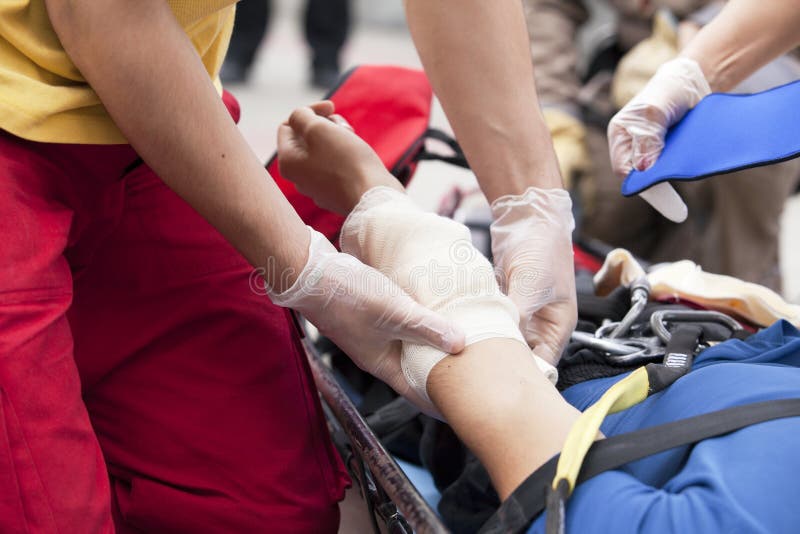 Hand bandaging stock image. Image of protective, medicine - 30893879