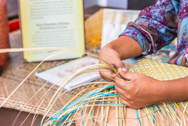 The hand of a basket stock image. Image of asia, brown - 73318155
