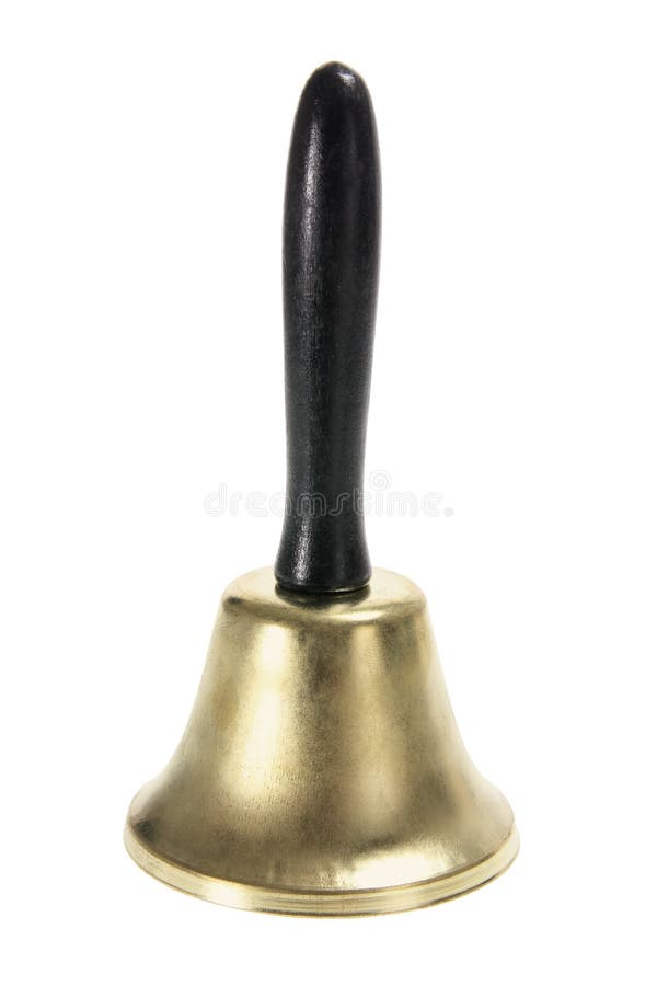 Hand Bell stock image. Image of white, vibrate, toll - 19877007