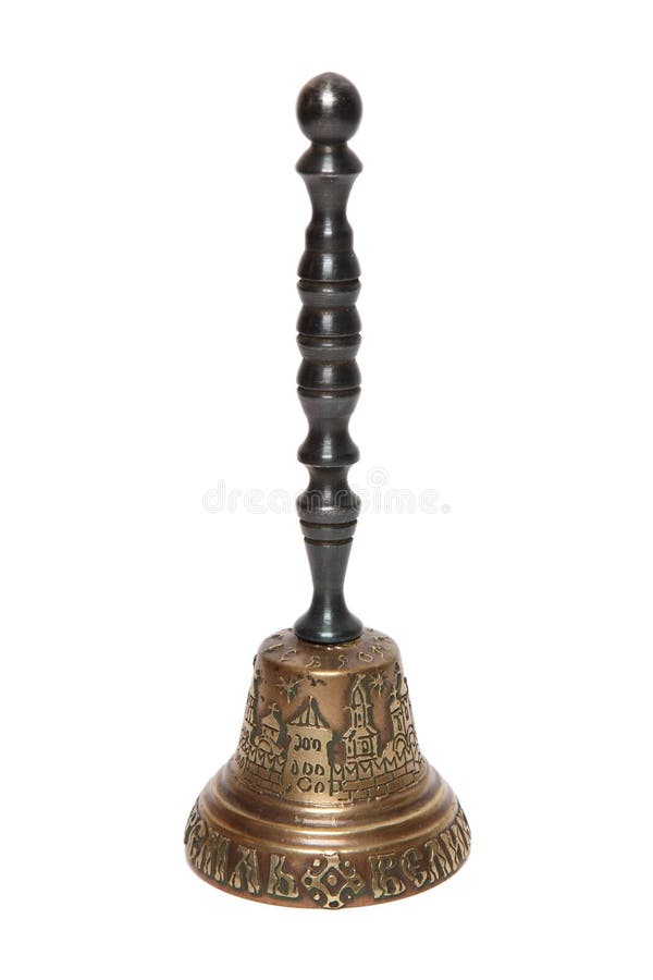 Hand bell stock image. Image of handbell, resound, bell - 2541267