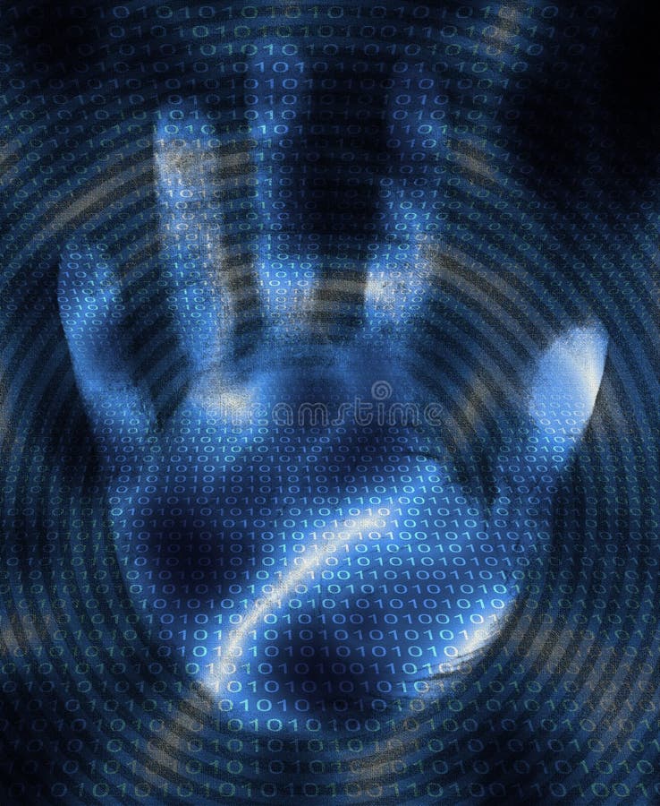 Fingerprint stock illustration. Illustration of crime - 8262479