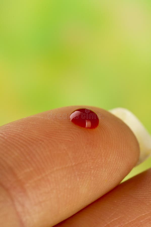 Hand with bleeding finger stock image. Image of glucose - 39964147