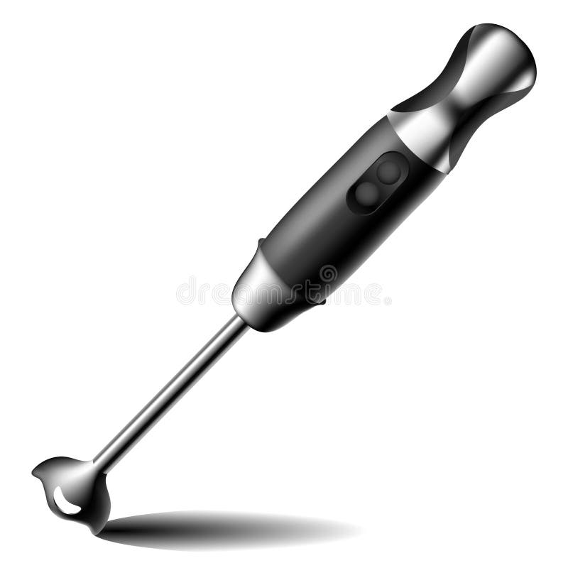 Hand blender stock vector. Illustration of food, appliance - 30548219
