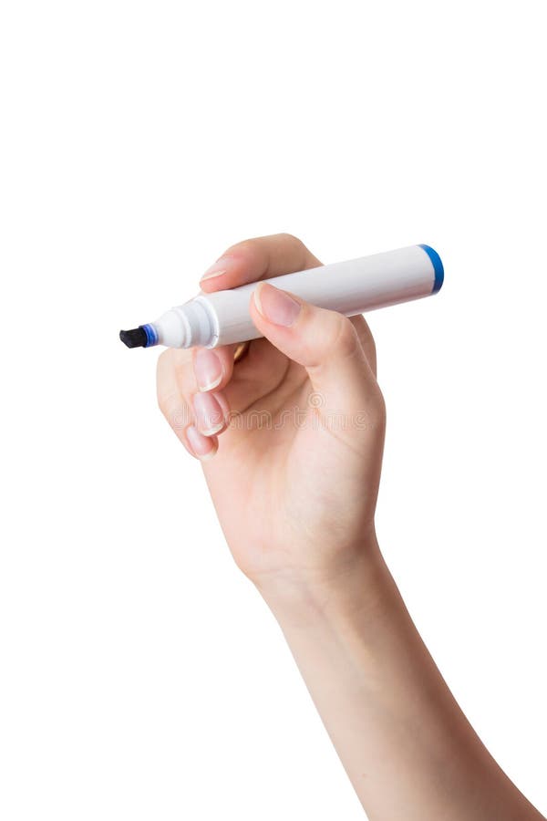 Hand with blue marker stock image. Image of education - 34188223 Hand with blue marker stock image. Image of education - 34188223