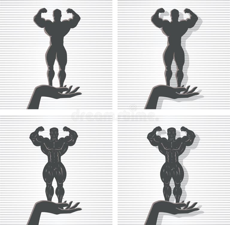 Female Bodybuilder Pose Stock Illustrations – 674 Female Bodybuilder ...
