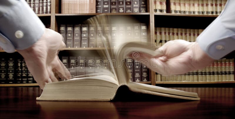 Hand on Book Flipping Pages Looking for Knowledge Turning Page Stock ...