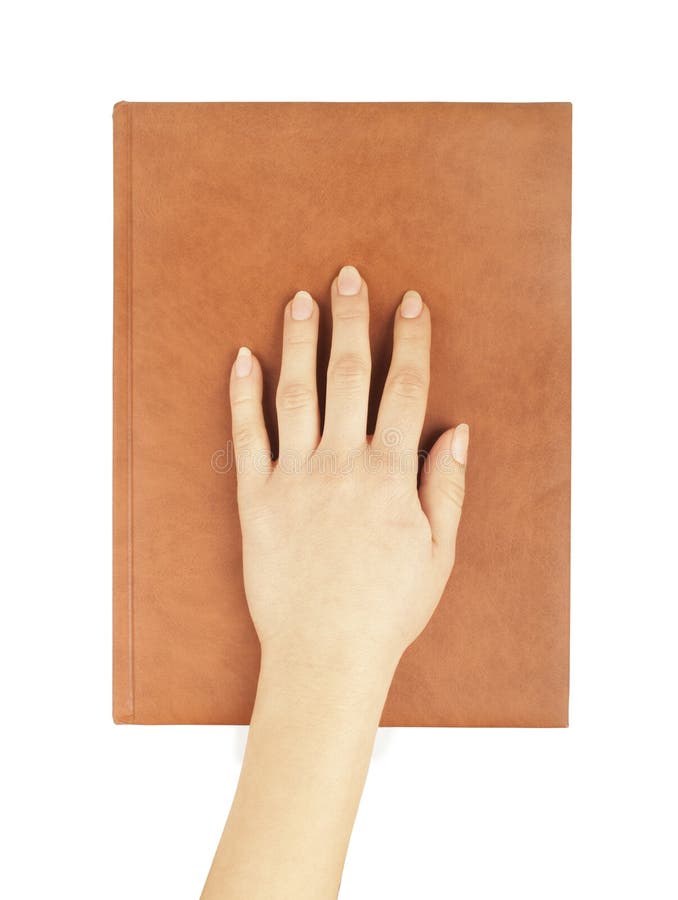 Hand on the book stock image. Image of library, hand - 53429575