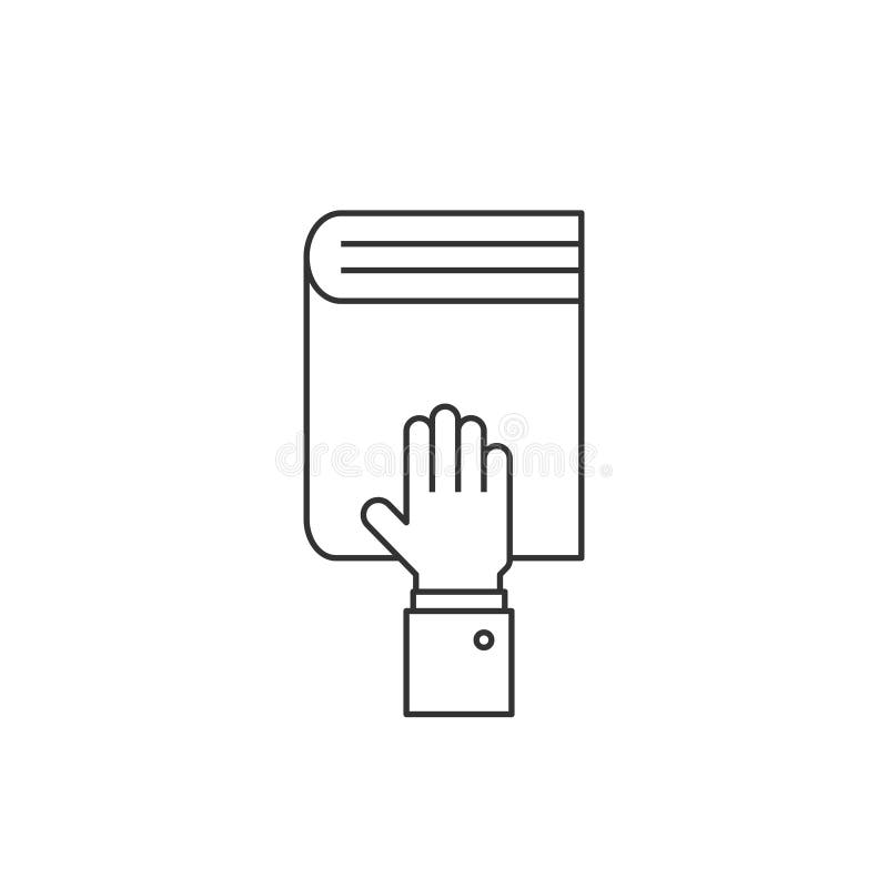 Hand Pledge Icon Stock Illustrations – 607 Hand Pledge Icon Stock ...