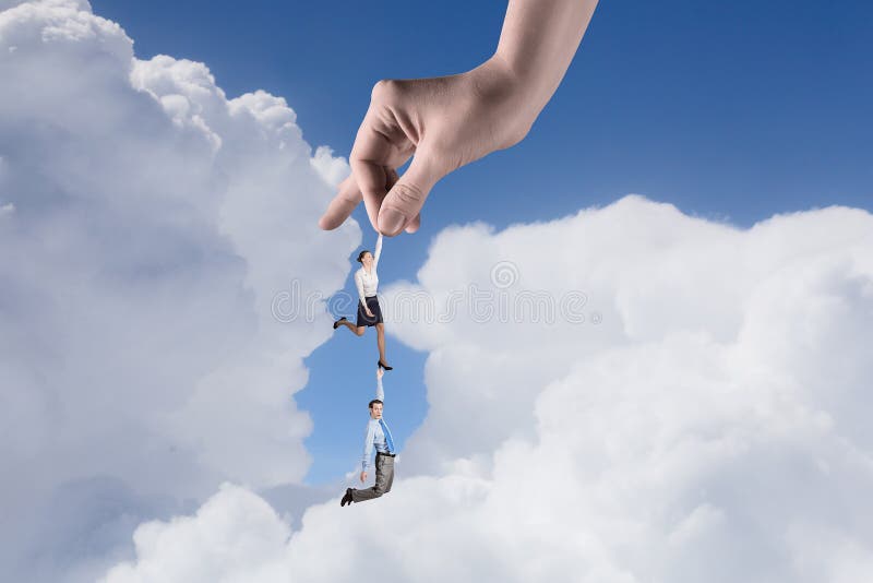 Hand of Power and Control . Mixed Media Stock Photo - Image of career ...