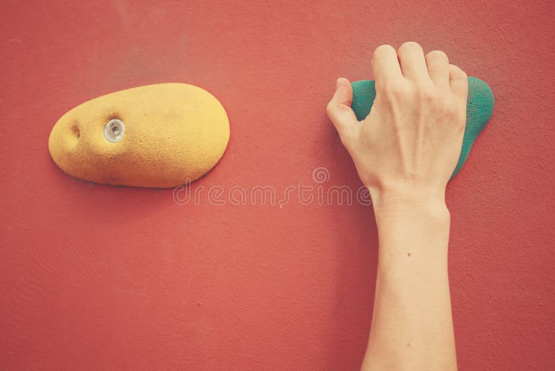 Hand on bouldering wall stock image. Image of girl, female - 44621277