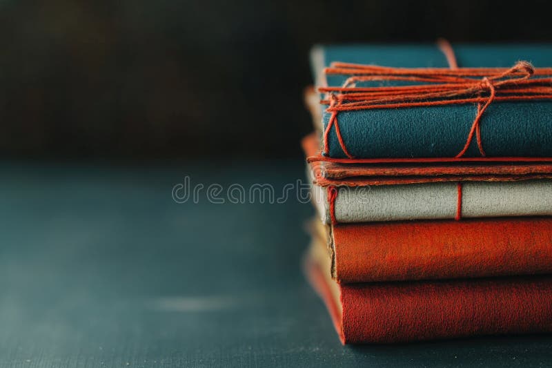 Hand-bound Journals with Textured Covers Capturing the Essence of ...