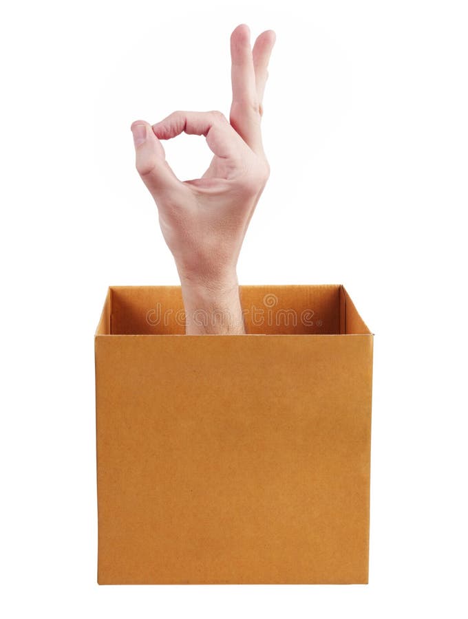 Hand Box Shows Okay Stock Photos - Free & Royalty-Free Stock Photos ...