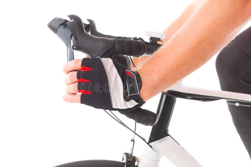 Hand on brake lever stock image. Image of brake, rubber - 59721161