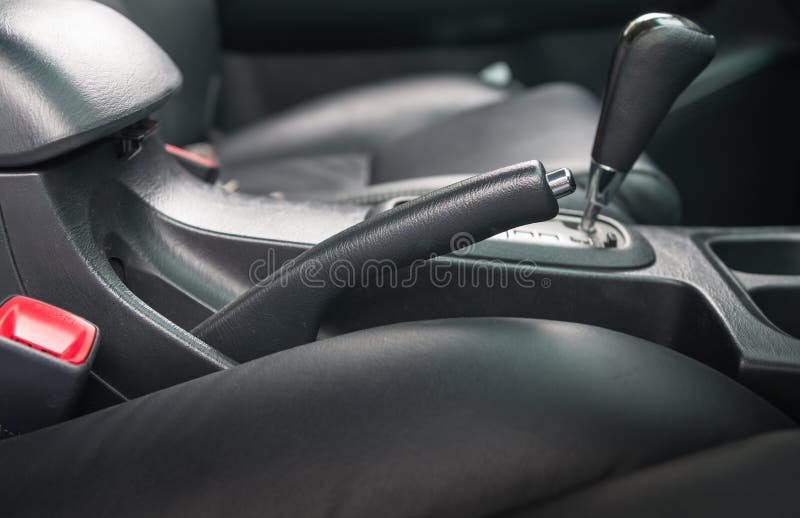 Hand brake stock photo. Image of machine, leather, automobile - 72067462