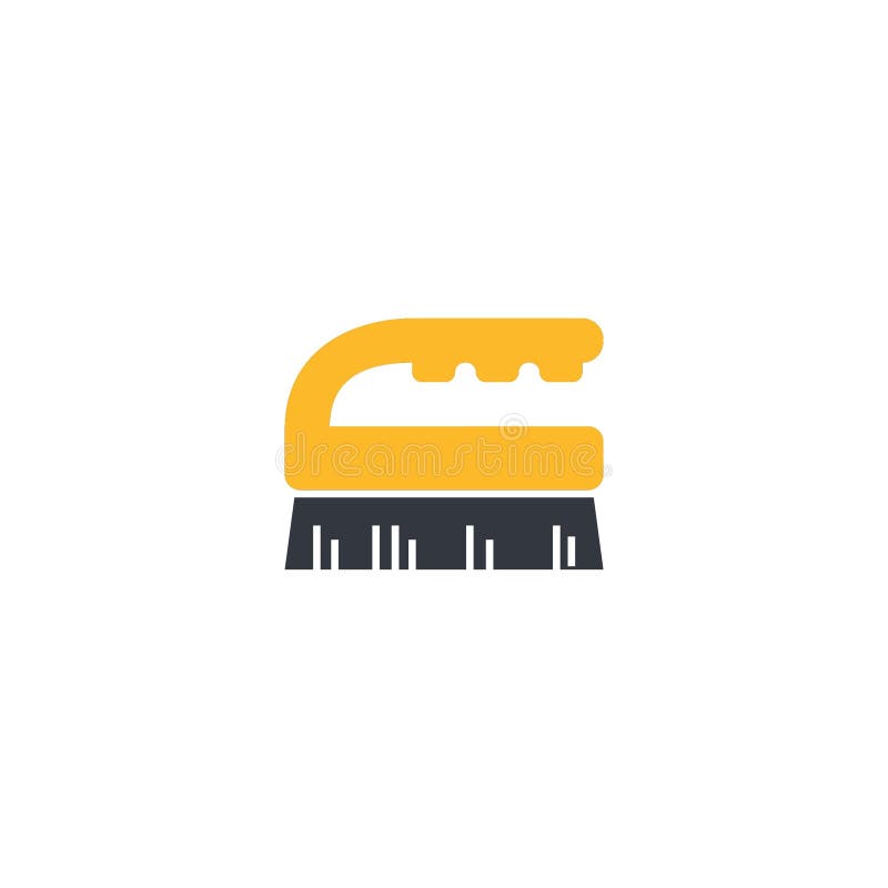 Hand Brush, Cleaning Vector Illustration. Vector Illustration ...