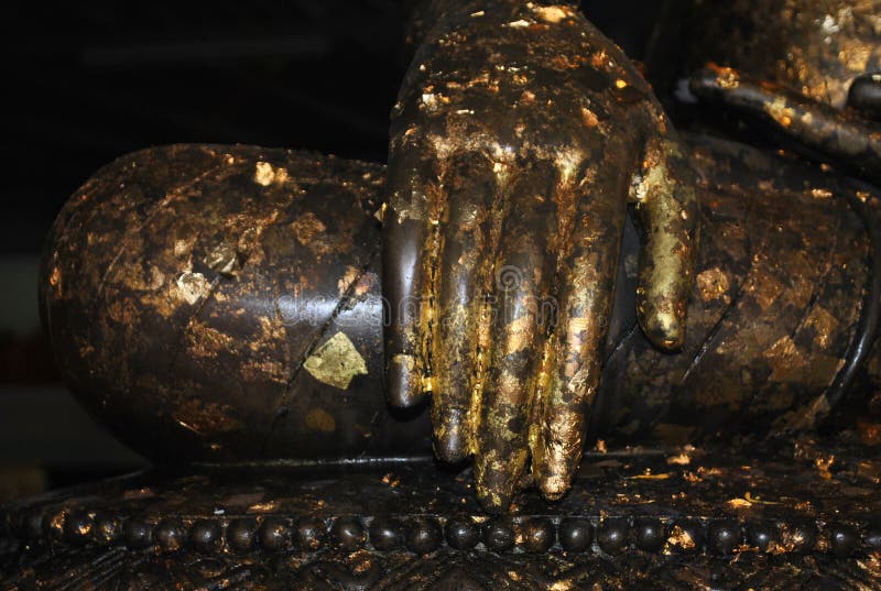 The Brass Statue of King Chulalongkorn Rama V at Phra Ramratch ...