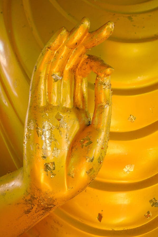 Hand buddha statue stock photo. Image of fingers, statue - 57097798