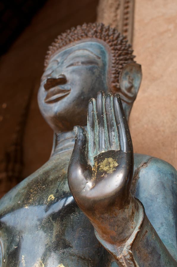 Hand of Budha stock image. Image of ancient, purity, holy - 44150121