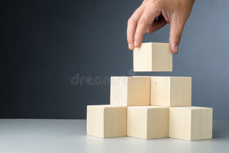 Hand Build a Stable Step Stairs Stock Photo - Image of level, project ...